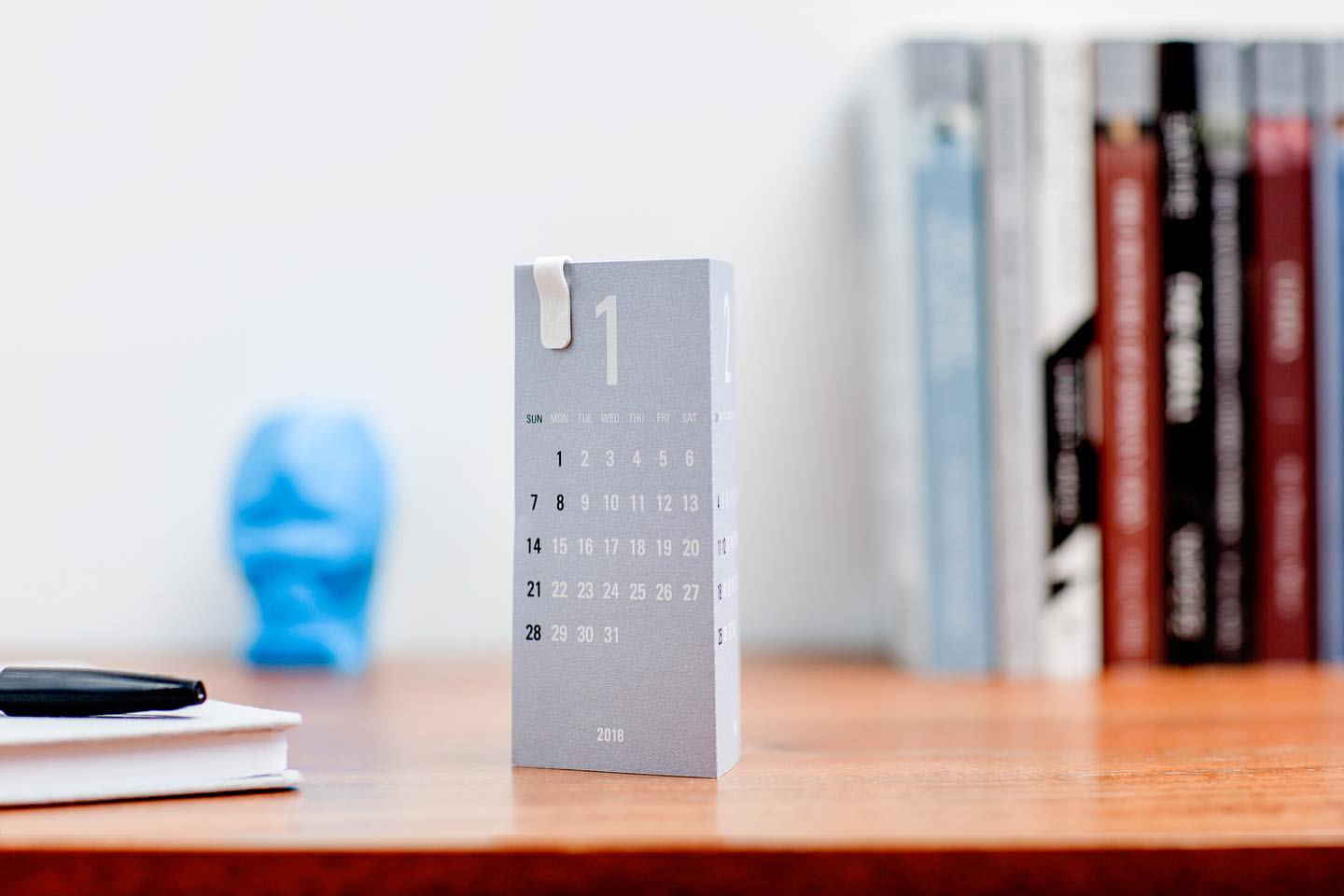 Triangular Calendar, Silver | LLTO, Live Light Travel Often